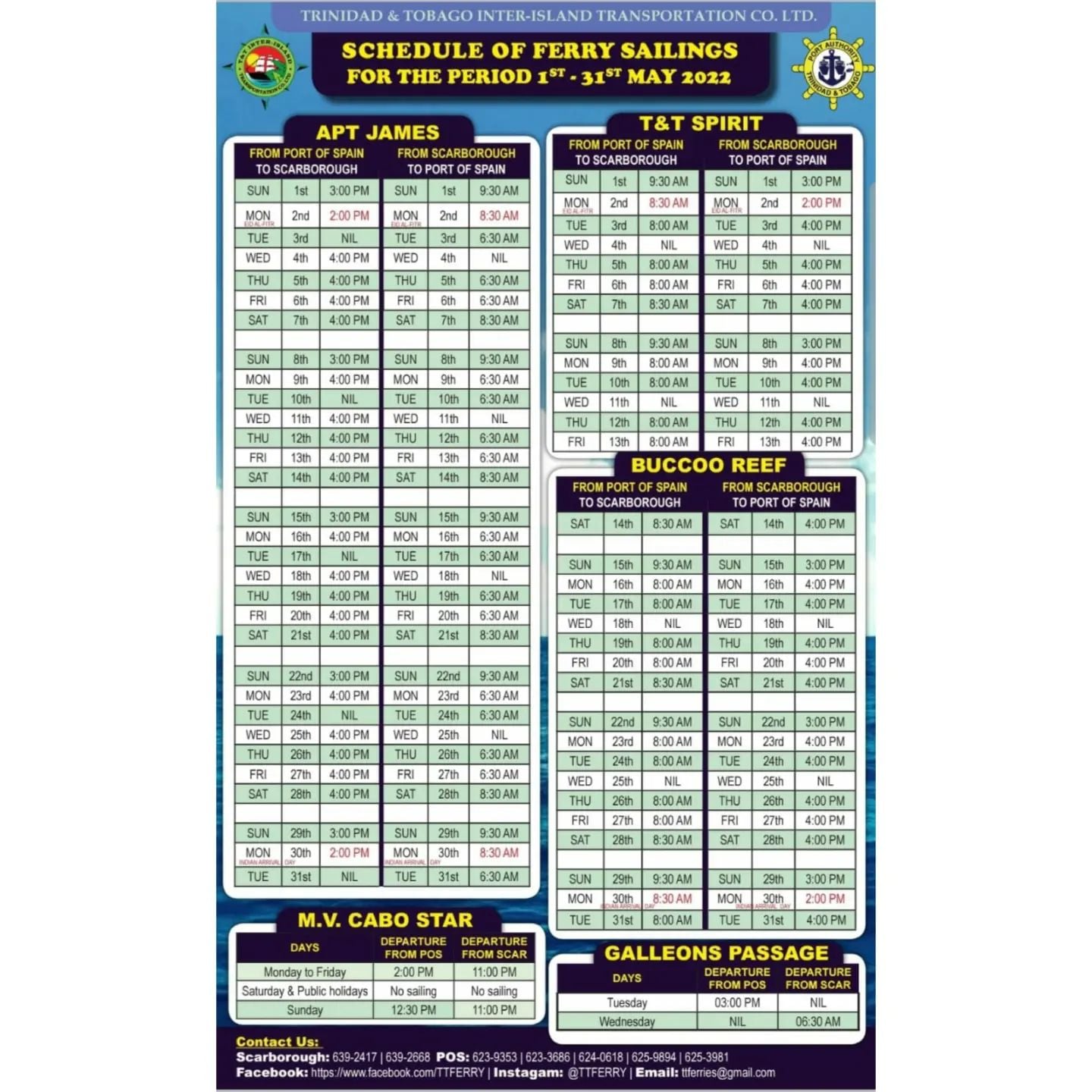 WATER TAXI SERVICE – National Infrastructure Development Company ...